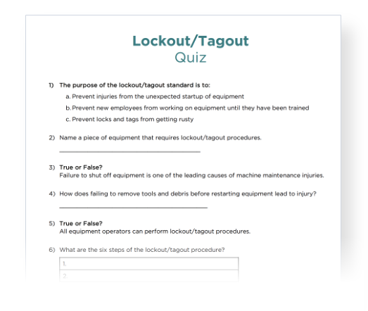 Lockout/Tagout Procedures